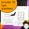 Halloween 5th Grade Reading SOL Passage Review - Glitter in Third