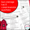 Fire Safety Week Reading Comprehension Activities Passages Worksheets ...