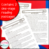 Election Day Reading Comprehension Activities Passages Worksheets ...