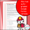 Fire Safety Week Reading Comprehension Activities Passages Worksheets ...