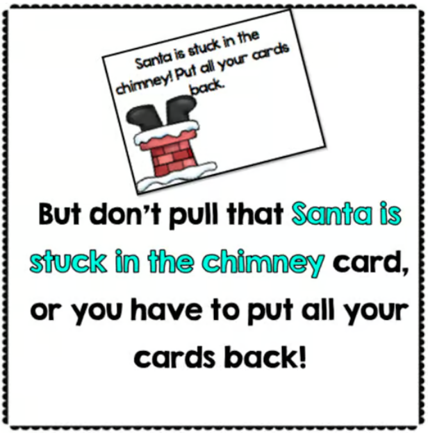 Christmas Multiplication Math Game Center - Glitter in Third