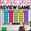 Multiplication Math Review Game - Glitter in Third