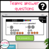 Money Math Review Game - Glitter in Third