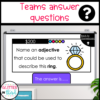 3rd Grade Grammar Jeopardy Games BUNDLE - Glitter in Third