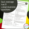Black History Month Reading Comprehension Passages Worksheets - Glitter ...