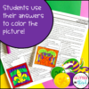Mardi Gras Reading Comprehension Color By Number Worksheets - Glitter ...