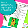 Types of Sentences Worksheets Color-By-Number Grammar - Glitter in Third