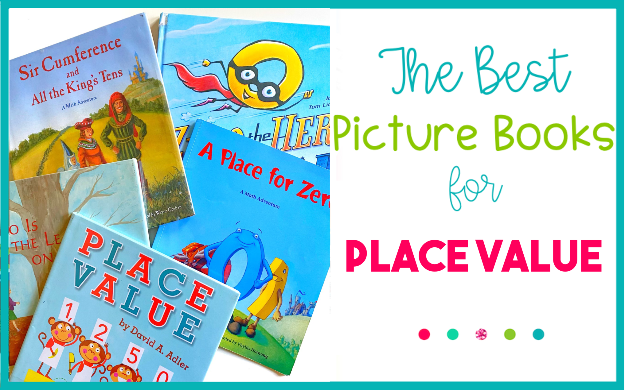 The BEST Place Value Picture Books - Glitter in Third