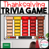 Thanksgiving Trivia Jeopardy Party Game - Glitter in Third