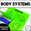 Human Body Systems Interactive Notebook Activities - Glitter in Third