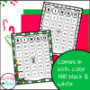 Christmas Multiplication BINGO Game - Glitter in Third