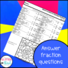 Mixed Numbers and Improper Fractions Color By Number Worksheets ...