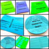 Character Traits Graphic Organizers + Interactive Notebook Activities ...