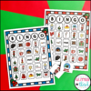 Christmas BINGO Game for Classroom & Family Party - Glitter in Third