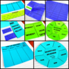 Adverbs Interactive Notebook Grammar Activities - Glitter in Third