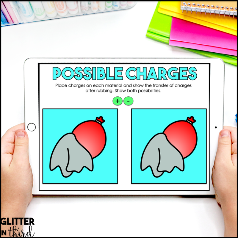 Static Electricity Activities & Reading Passages for Google Classroom ...