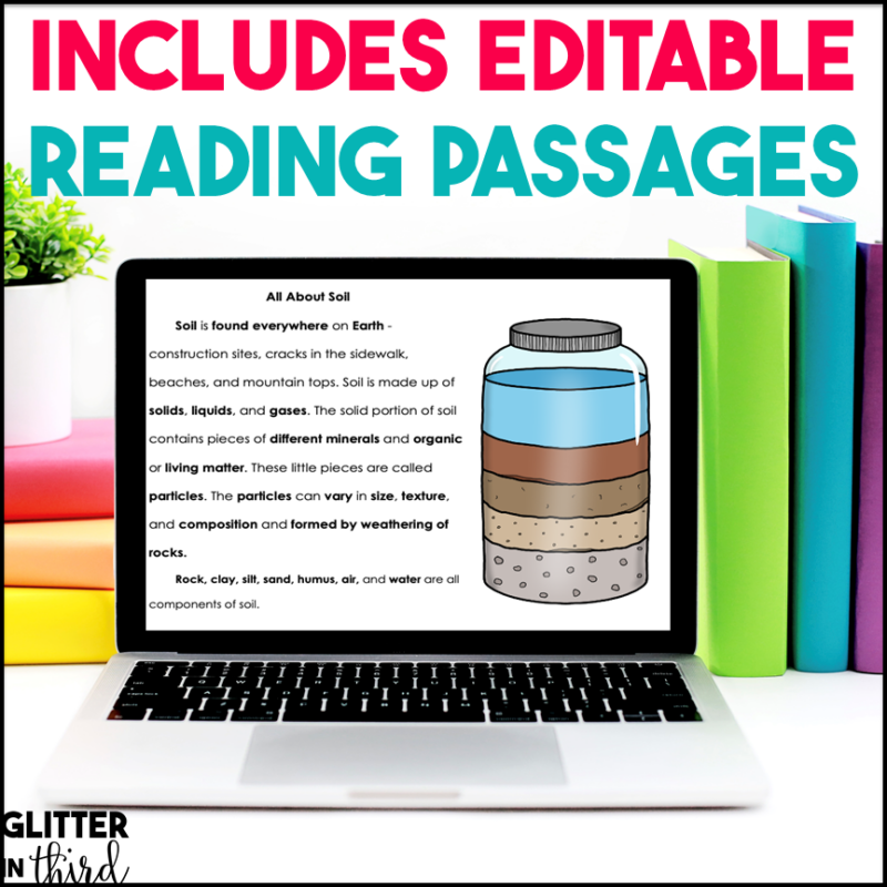 Types of Soil Activities & Reading Passages for Google Classroom ...