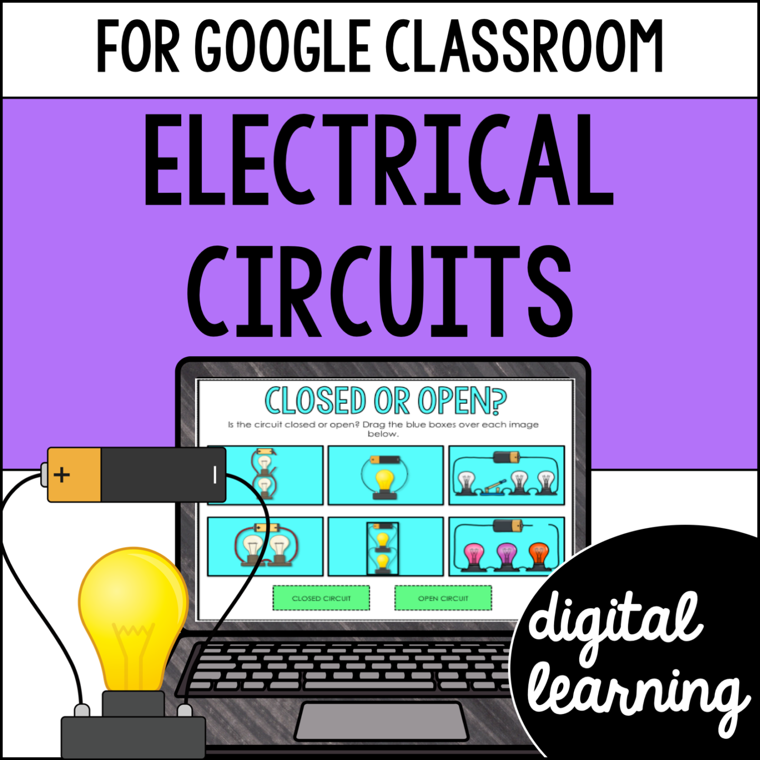 Series & Parallel Circuits Activities & Reading Passages for Google ...