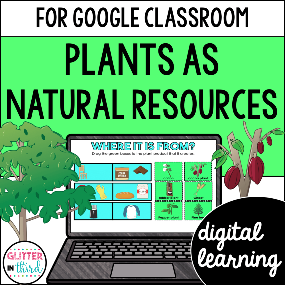 2nd Grade Plants as Resources Activities & Reading Passages for Google ...