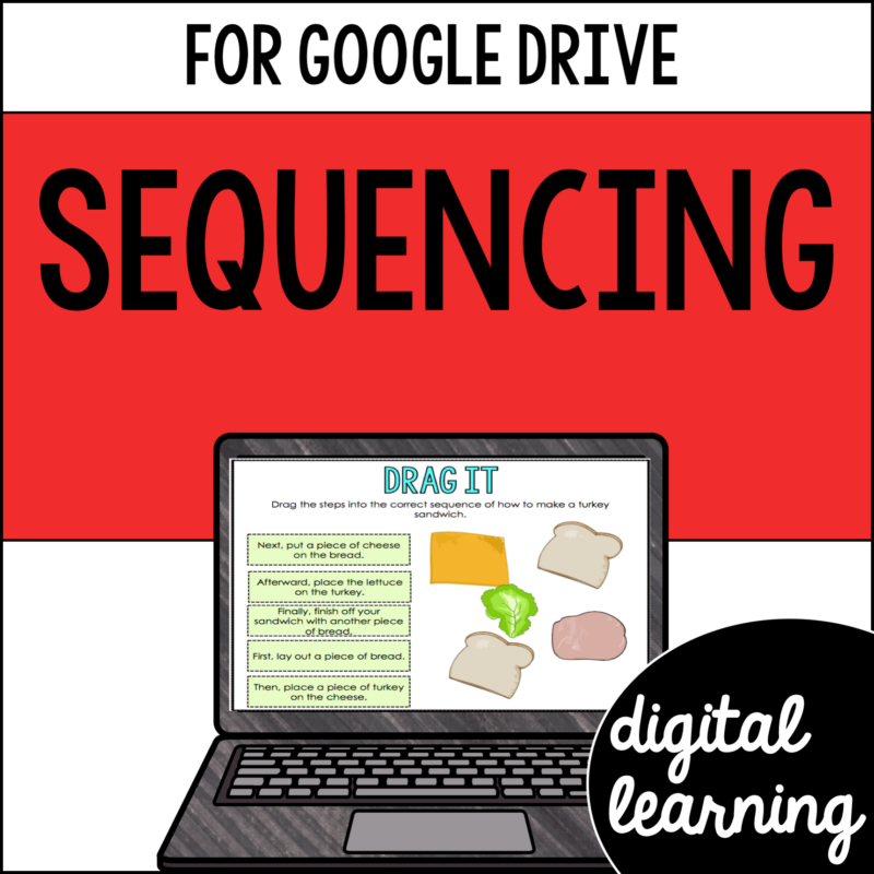 Sequencing Activities for Google Classroom Digital Resources - Glitter ...