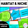 Animal Habitat and Niche Activities Interactive Notebook - Glitter in Third