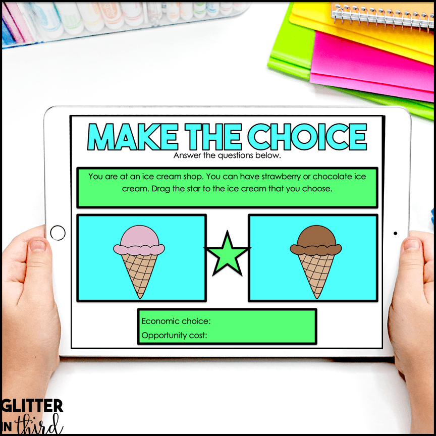 Opportunity Cost, Economic Choice, & Scarcity for Google Classroom ...