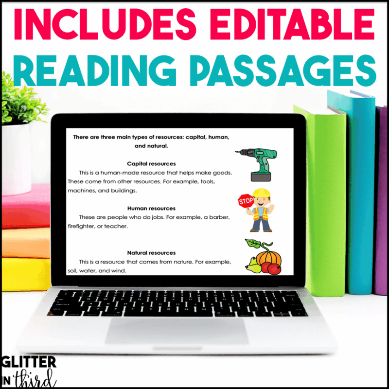 Natural, Human, & Capital Resources for Google Classroom Economics ...