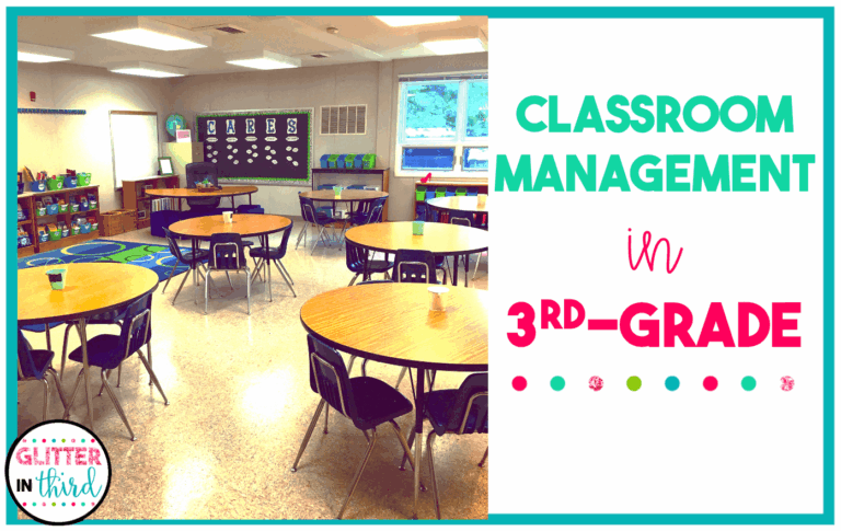 3rd Grade Classroom Management That Actually Works - Glitter in Third
