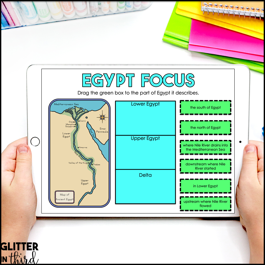 Ancient Egypt Culture & Contributions Activities for Google Classroom ...