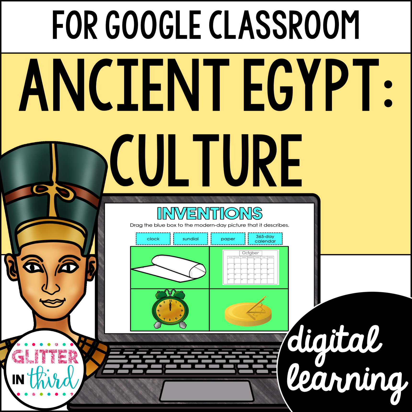 Ancient Egypt Culture & Contributions Activities for Google Classroom ...